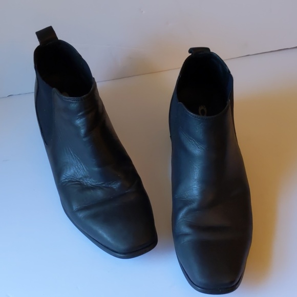 Calto | Shoes | Calto Black Invisible Elevator Ankle Bootssz 8 | Poshmark